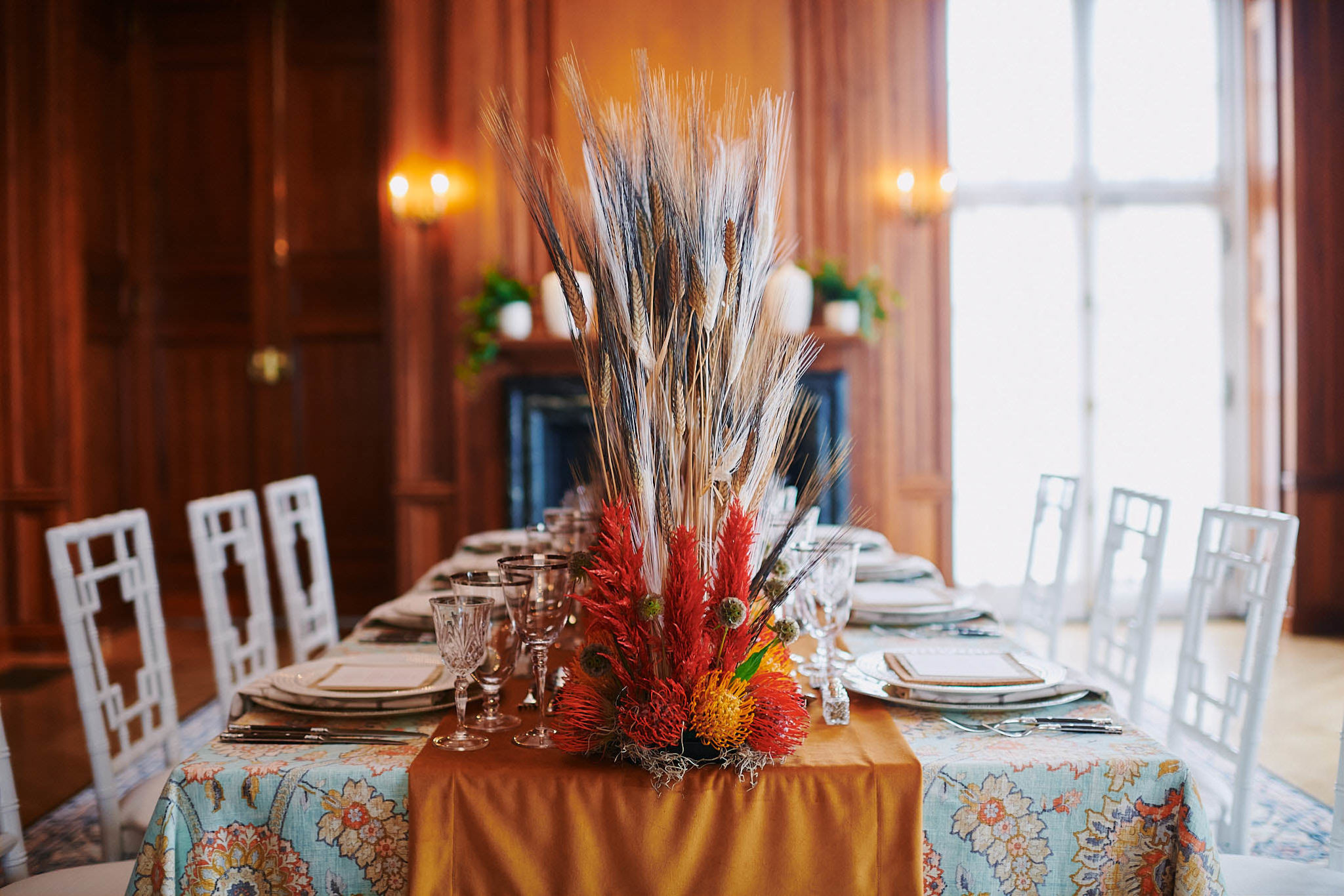 Fall Event Decor Inspired by Nature - Linen Rentals | Wedding Table ...