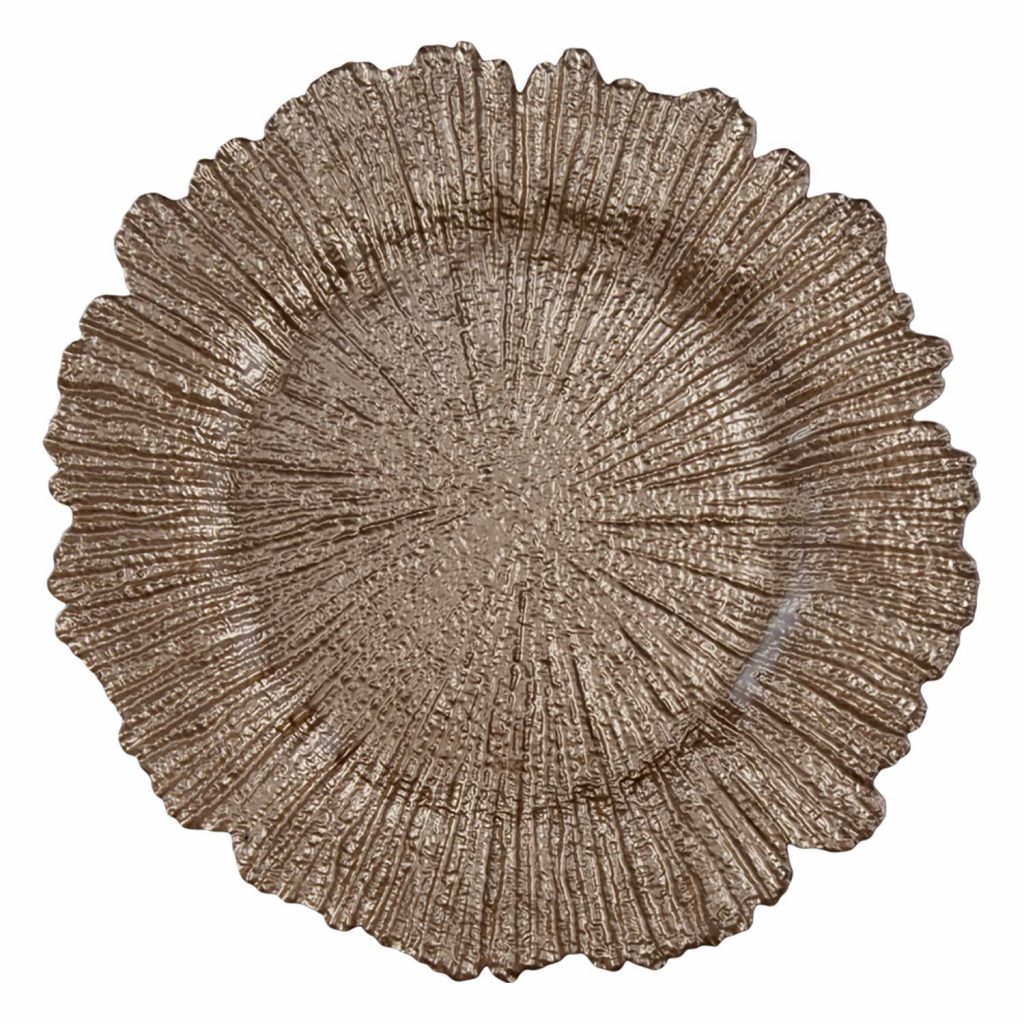 Sea Sponge Mink Charger - Linen Rentals | Wedding Table Linen, Runners ...