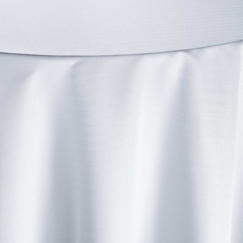 Faille White Table Linen - Linen Rentals | Wedding Table Linen, Runners ...