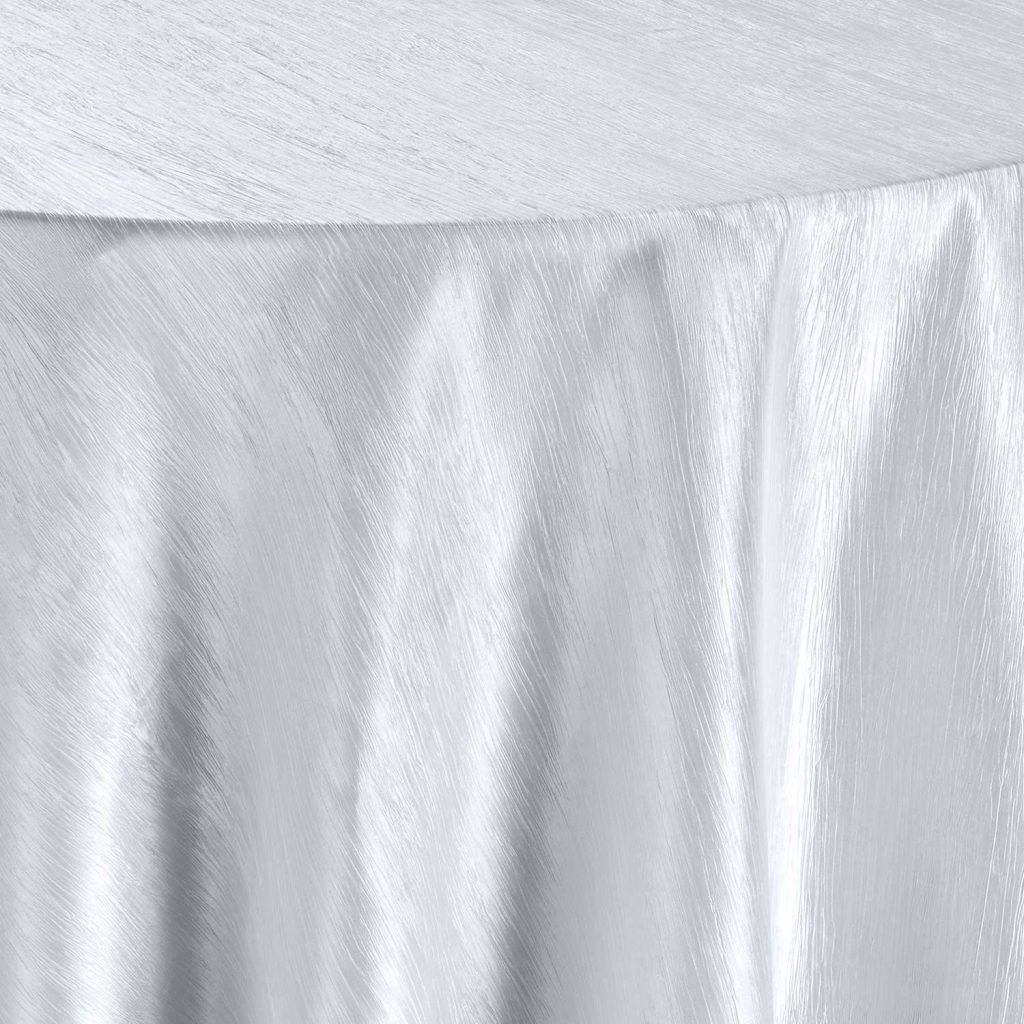 Twist White Table Linen - Linen Rentals | Wedding Table Linen, Runners ...