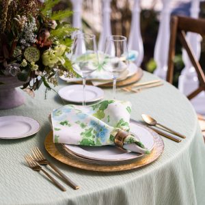 Crest Sage Table Linen - Linen Rentals | Wedding Table Linen, Runners ...