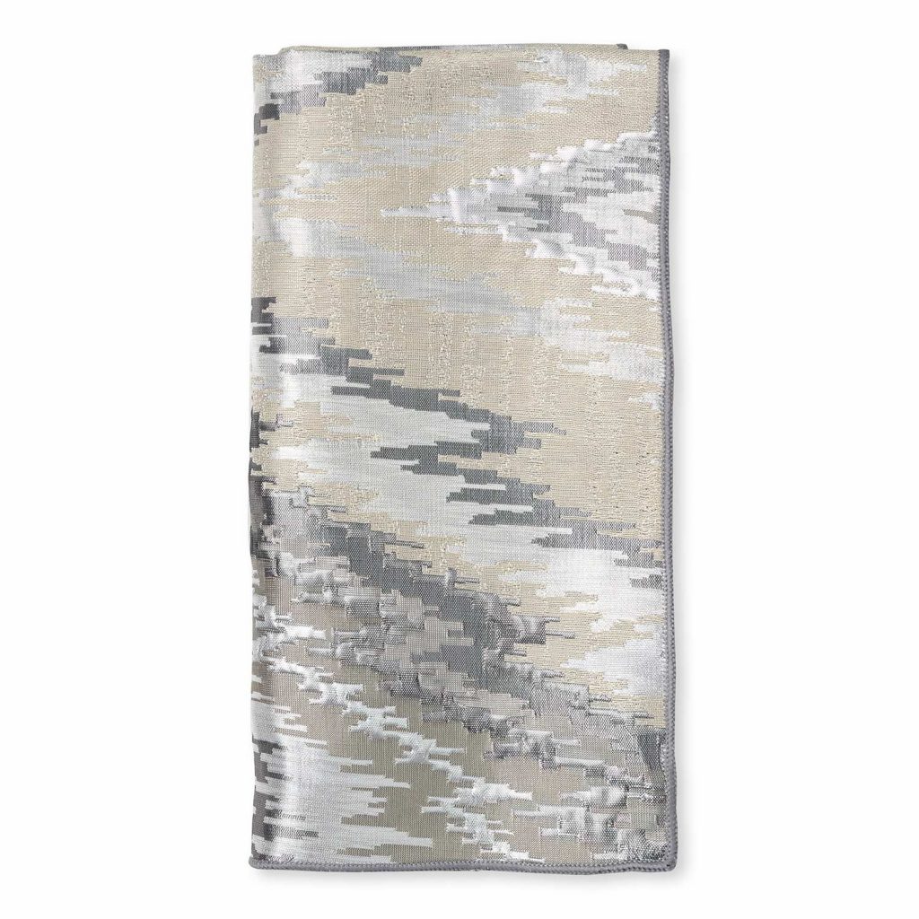 Aspen Silver Napkin - Linen Rentals | Wedding Table Linen, Runners ...