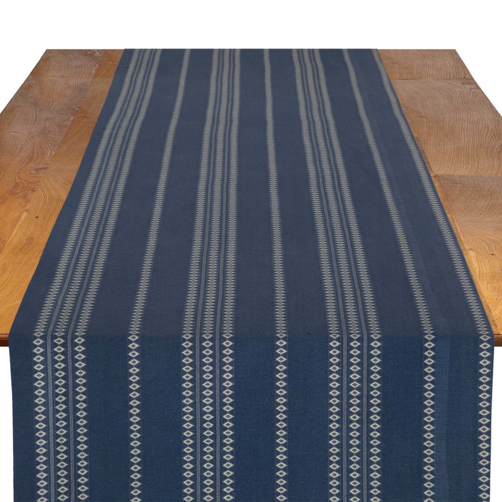 Arthur Navy Table Runner - Linen Rentals | Wedding Table Linen, Runners ...