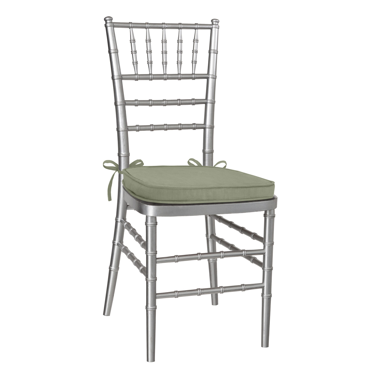 Tuscany Sage Chair Cushion with Ties - Linen Rentals | Wedding Table ...