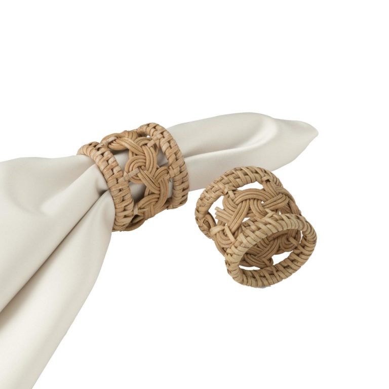 Allegra Natural Napkin Ring - Linen Rentals | Wedding Table Linen ...