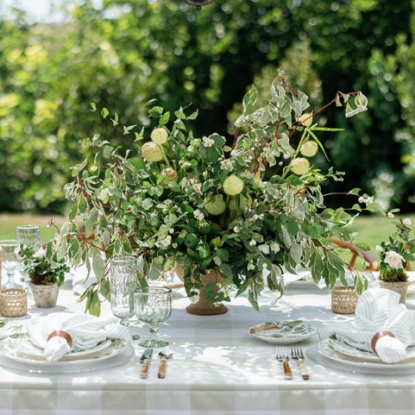 Buffalo Check Sage Table Linen - Linen Rentals | Wedding Table Linen ...
