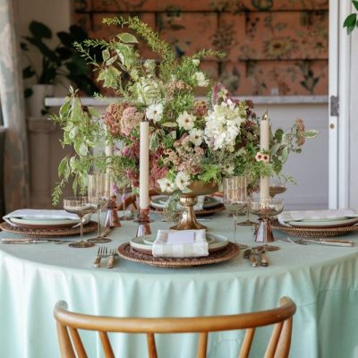 Velvet Mint Table Linen - Linen Rentals | Wedding Table Linen, Runners ...
