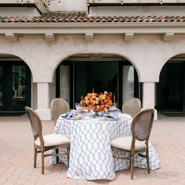 Rica Cobalt Table Linen - Linen Rentals | Wedding Table Linen, Runners ...